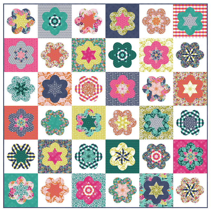 Blume Quilt Pattern – Patchwork with Busyfingers