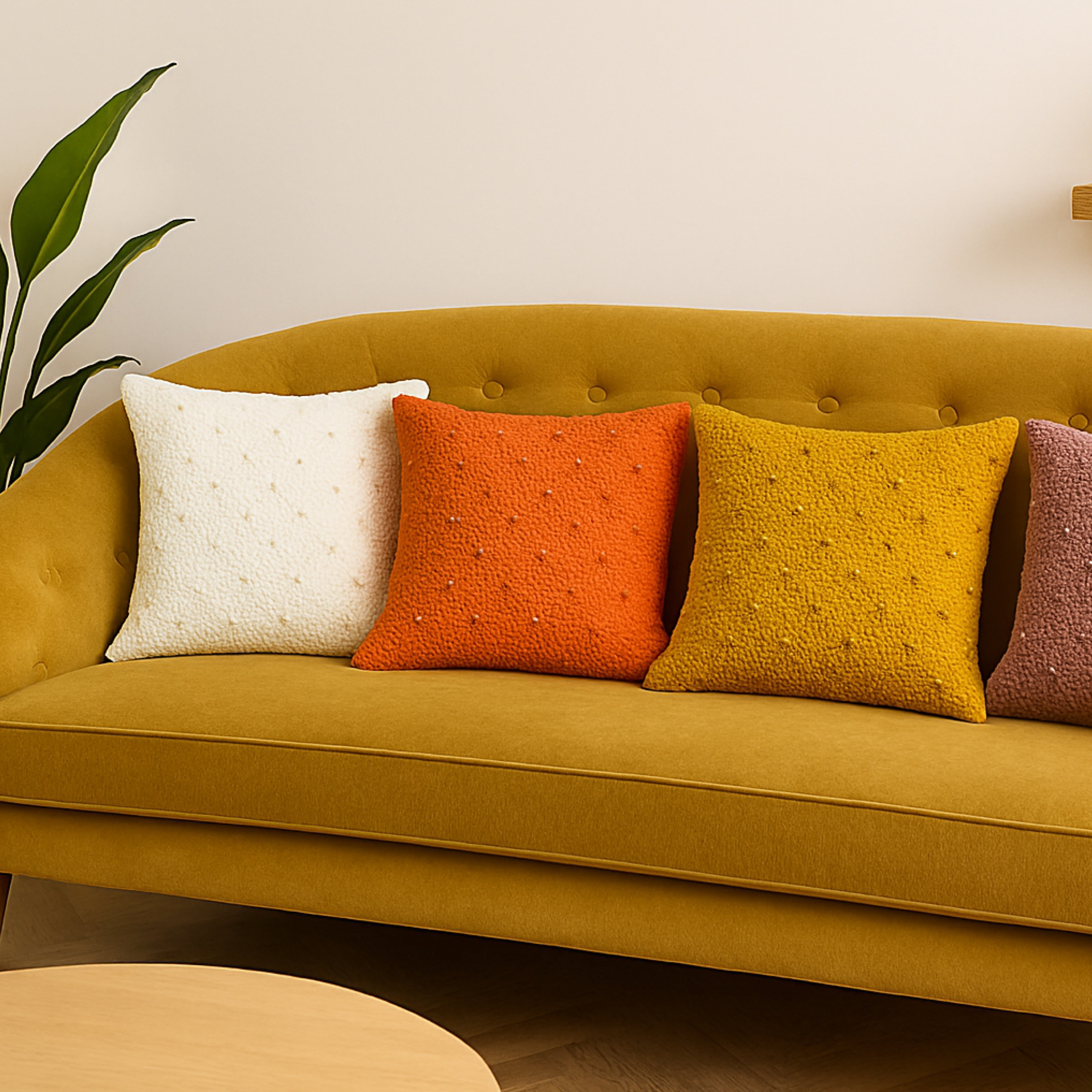 Bobble Cushion Kit - Pick your colour