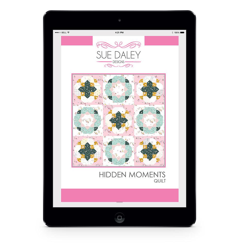 Hidden Moments Quilt PDF Pattern – Patchwork with Busyfingers