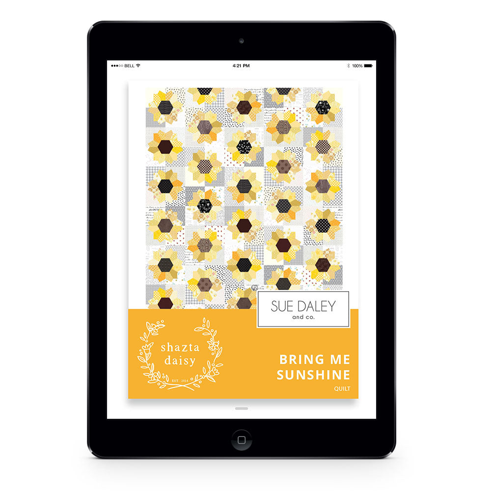 Bring Me Sunshine Quilt Pattern PDF Download – Patchwork with Busyfingers