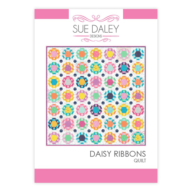 Daisy Ribbons Quilt Pattern – Patchwork with Busyfingers