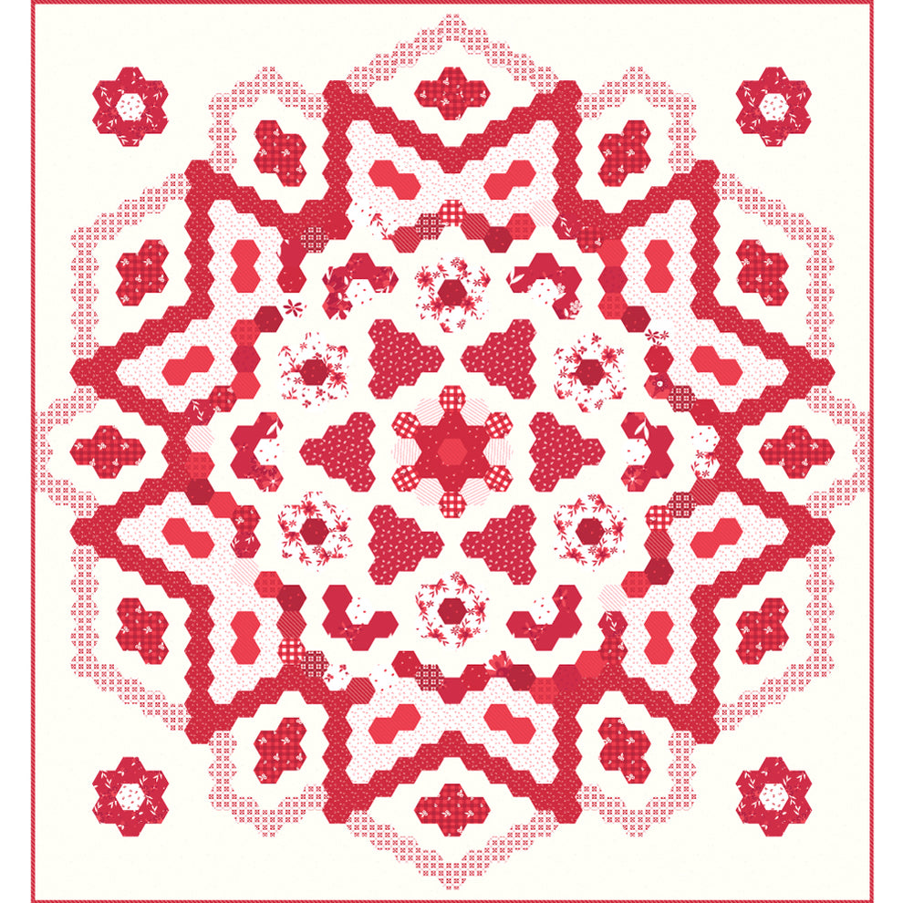 Forget Me Not Quilt Pattern – Patchwork with Busyfingers