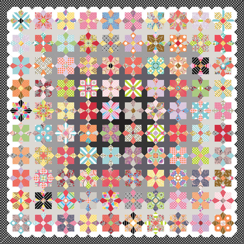 Quatro Colour Quilt Pattern – Patchwork with Busyfingers