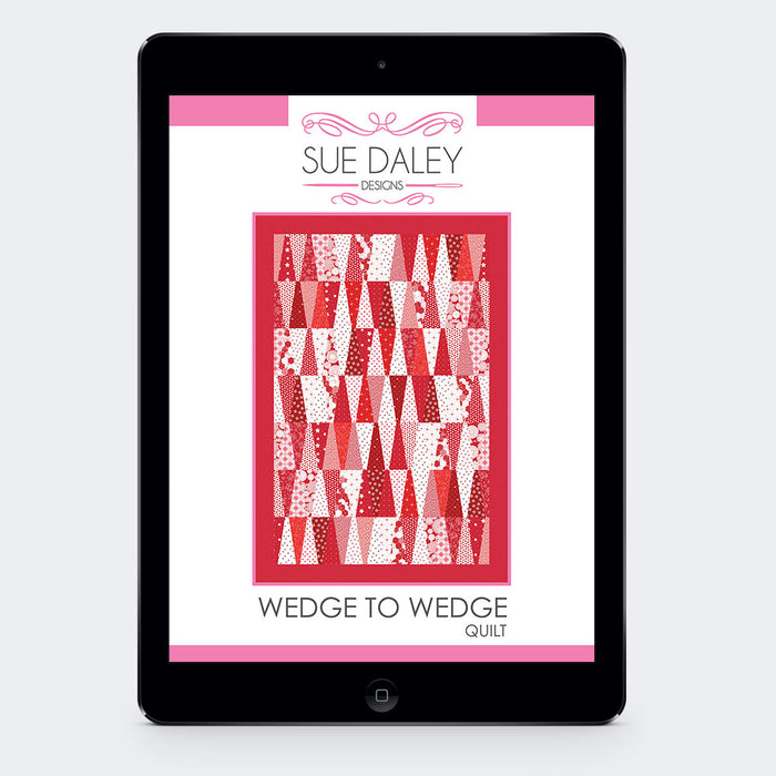 Wedge to Wedge Quilt PDF Pattern – Patchwork with Busyfingers