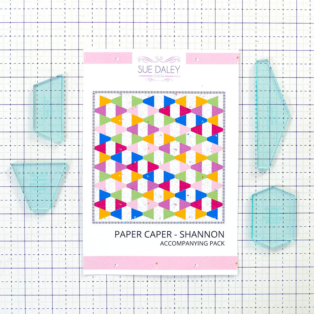 Paper Caper Accompanying Template Full Set – Patchwork with Busyfingers