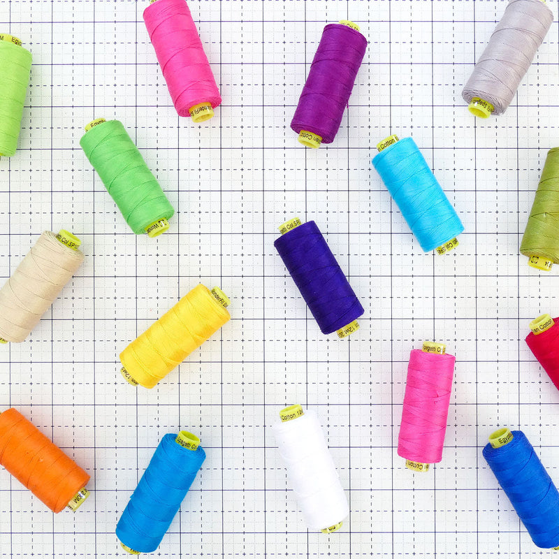 Wonderfil Spaghetti Thread Single Reels – Patchwork with Busyfingers