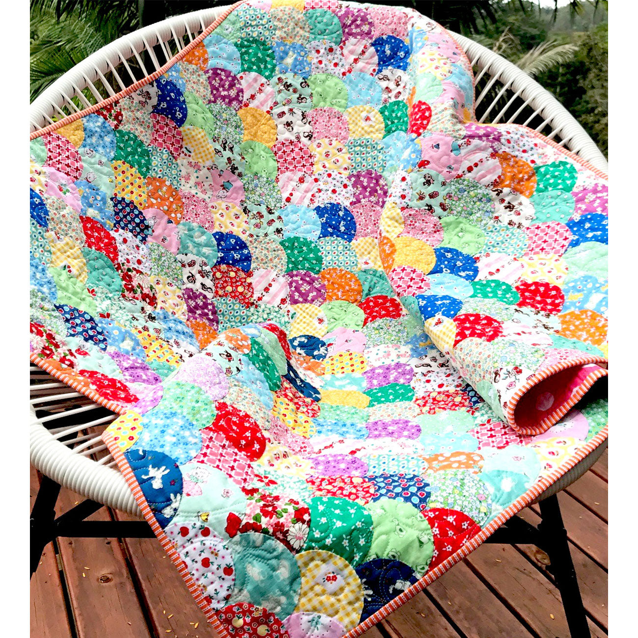Vintage Clams Quilt Pattern – Patchwork with Busyfingers