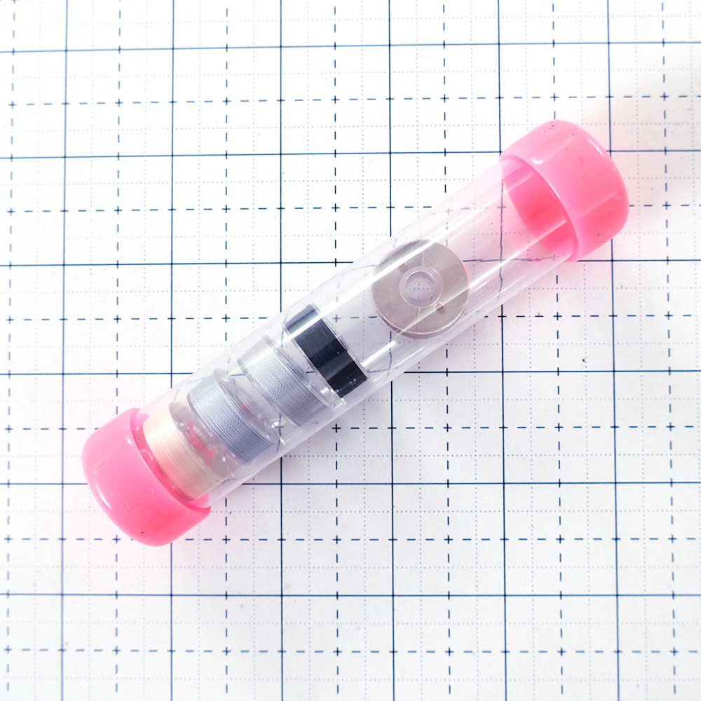 Wonderfil Decobob & Bobbin Storage Tube – Patchwork with Busyfingers