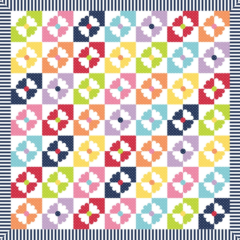 Bon Bons Quilt PDF Pattern – Patchwork with Busyfingers