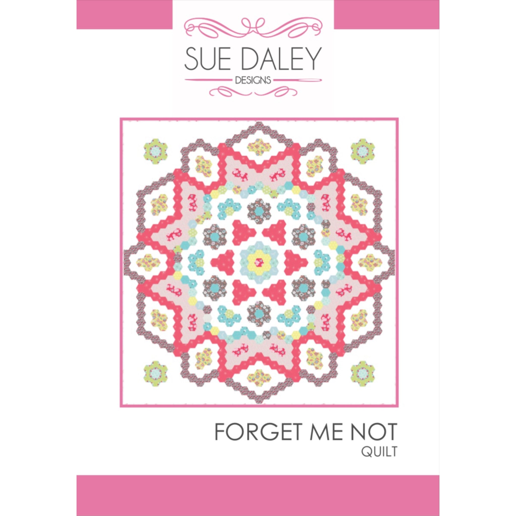 Forget Me Not Quilt Pattern – Patchwork with Busyfingers